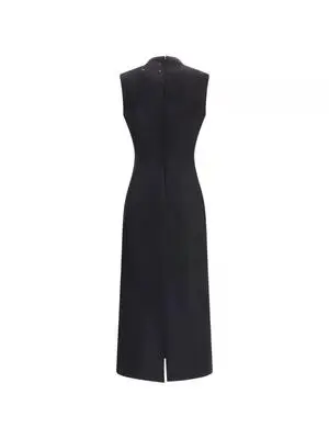 MAISON MARGIELA Sleeveless Midi Dress - Black