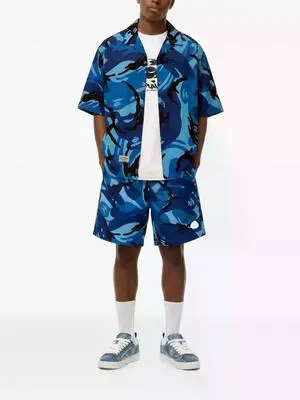 AAPE BY *A BATHING APE Short-sleeve Button-down Shirt