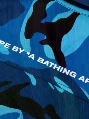 AAPE BY *A BATHING APE Short-sleeve Button-down Shirt