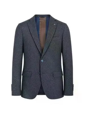 MANUEL RITZ Single-breasted Blazer - Blue