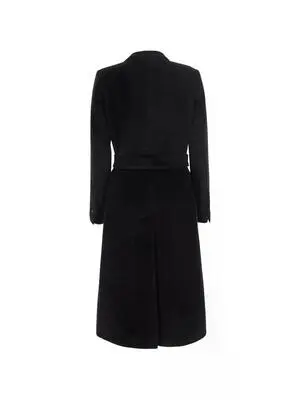 Tagliatore Double-breasted Belted Coat - Brown