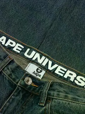 AAPE BY *A BATHING APE Distressed Jeans