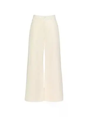 Max Mara Wide-leg Jeans - White