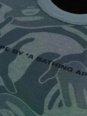 AAPE BY *A BATHING APE Moonface Logo-print T-shirt