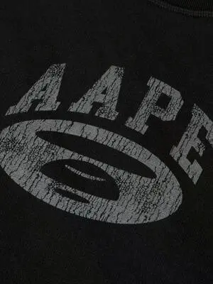 AAPE BY *A BATHING APE Moonface Logo-print T-shirt