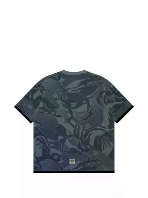 AAPE BY *A BATHING APE Moonface Logo-print T-shirt