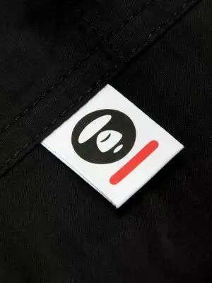 AAPE BY *A BATHING APE Moonface-patch Shorts