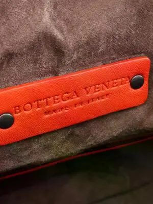 Bottega Veneta Woven Leather Tote Bag - Red
