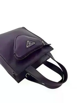 Prada 2013-2026 Nappa Front Pocket Satchel