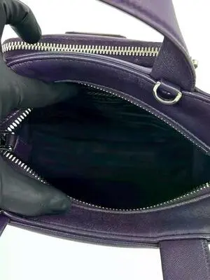 Prada 2013-2026 Nappa Front Pocket Satchel