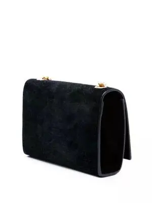 Saint Laurent Suede Monogram Kate Tassel Crossbody Bag