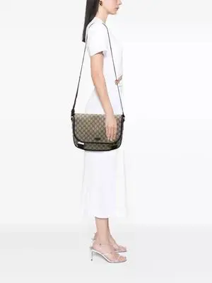 Gucci Gg Supreme Crossbody Bag