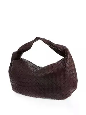 Bottega Veneta Jodie Intrecciato Clutch Bag - Purple