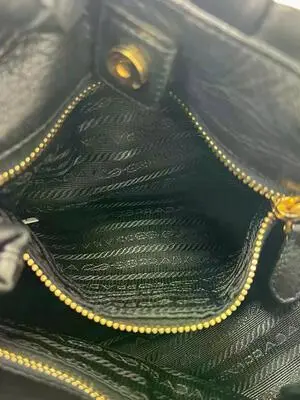 Prada 2013-2026 Nappa Rose Leather Satchel