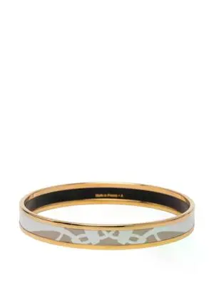 Hermès 2017 Narrow Brides De Gala Tattoo Enamel Bangle 65 Costume Bracelet