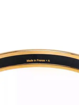 Hermès 2017 Narrow Brides De Gala Tattoo Enamel Bangle 65 Costume Bracelet
