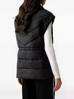 Karl Lagerfeld Quilted Logo-patch Gilet