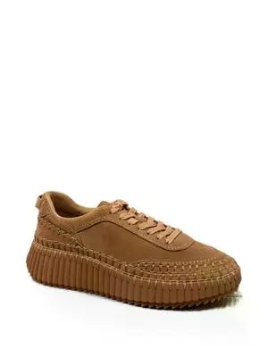 Chloé Nama Whipstitch-trim Sneakers