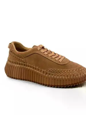 Chloé Nama Whipstitch-trim Sneakers