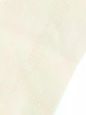 Elisabetta Franchi Logo Wool Scarf