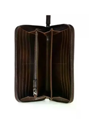 Prada Antiqued Leather Wallet
