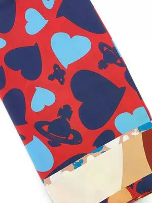 VIVIENNE WESTWOOD Hearts And Orbs Scarf