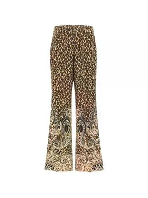 Etro Leopard-print Trousers