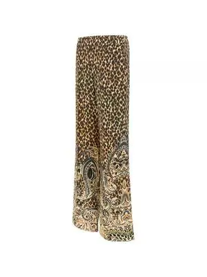 Etro Leopard-print Trousers