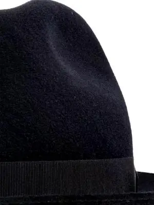 Giorgio Armani Grosgrain-trim Fedora Hat