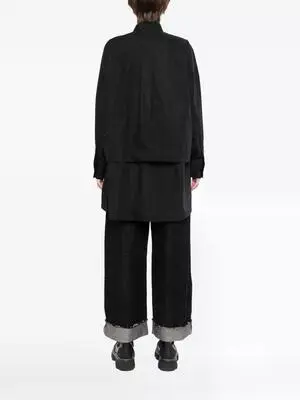 Sacai Pussy-bow Layered Shirt