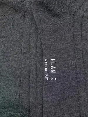 Plan C Ribbed Two-tone Socks