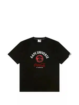 AAPE BY *A BATHING APE X Coca Cola Aapeunvs T-shirt - Black