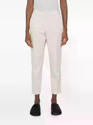 Peserico Cropped-leg Trousers With Turn-up Hems