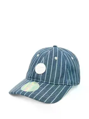 AAPE BY *A BATHING APE Moonface Striped Cap - Blue