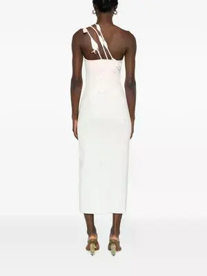 Cult Gaia Jilly Knit Midi Dress - White