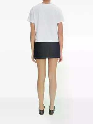 A.p.c. Embroidered Logo Cotton T-shirt