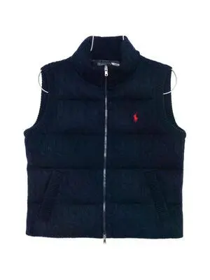 Polo Ralph Lauren Cable-knit Padded Gilet - Blue