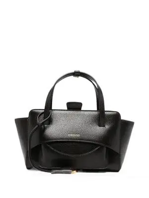 HIDESINS Grained Leather Tote Bag - Brown