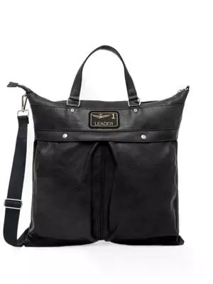 AERONAUTICA MILITARE Logo-patch Shoulder Bag - Black