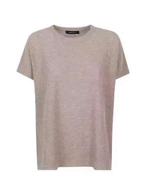 FABIANA FILIPPI Sequin-embellished Short-sleeve Top