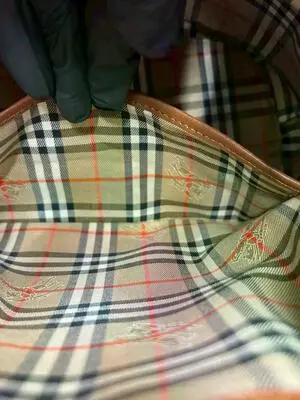 Burberry 20th Century Leather Bucket Bag