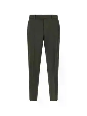 BOSS George 263 Tapered-fit Tailored Trousers - Green