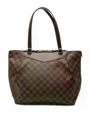 LOUIS VUITTON 2011 Damier Ebene Westminster Gm Shoulder Bag - Brown