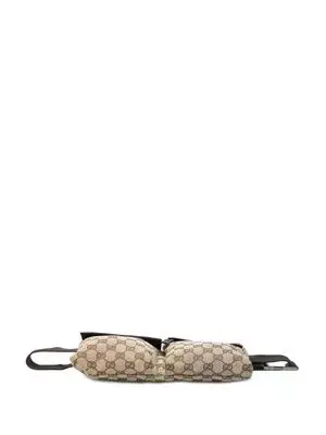 Gucci Gg Canvas Double Pocket Belt Bag