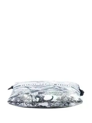 Dior Technical Fabric Toile De Jouy Diortravel Pouch Crossbody Bag