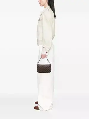 LOUIS VUITTON 2012 Damier Ebene Pochette Accessoires Shoulder Bag