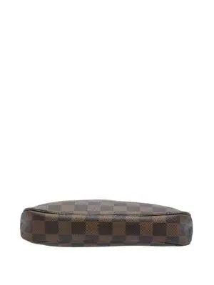 LOUIS VUITTON 2012 Damier Ebene Pochette Accessoires Shoulder Bag