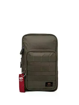 Alpha Industries Label Sling Bag - Green