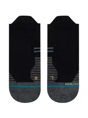 Stance Run Ultralight Tab Socks - Black