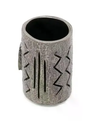 Valentino Garavani Engraved Eagle Ring With Turquoise
